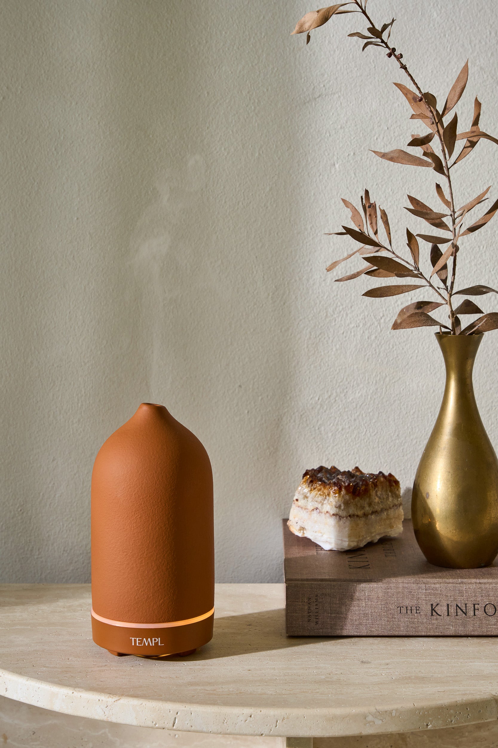 Ceramic Air Diffuser Terracotta - TEMPL HOME